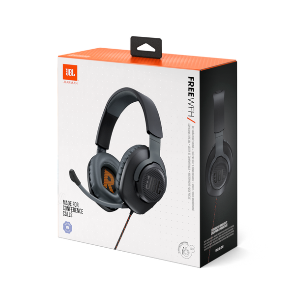 JBL Free WFH | Wired over-ear headset with detachable mic
