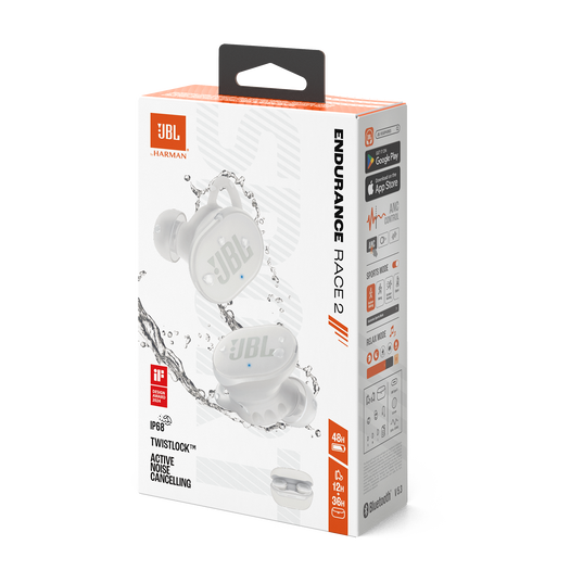 JBL Endurance Race 2 | Waterproof sports true wireless earbuds