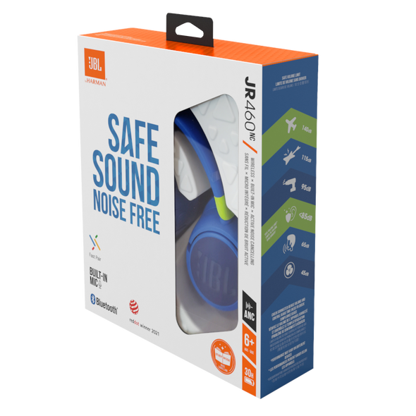 JBL JR 460NC | Wireless Kids Headphone | JBL NZ